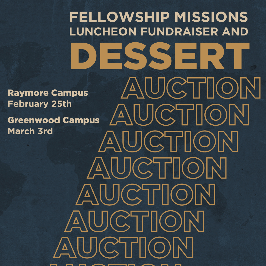 Mission Dessert Auction - Fellowship Church