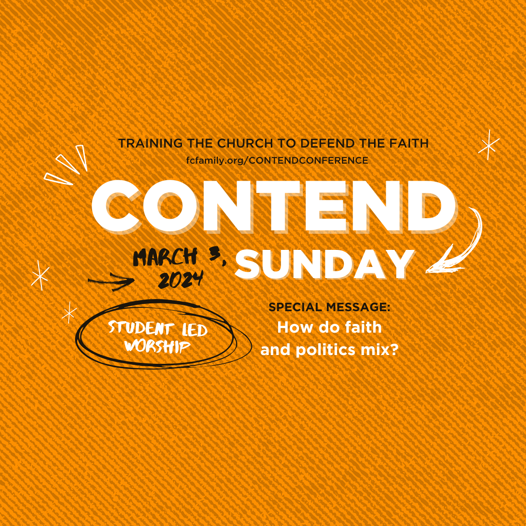 Contend Sunday - Fellowship Church